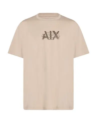 Armani Exchange T-shirt Sand Size Cotton - Beige