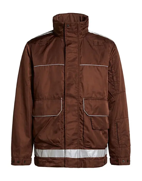SPIEWAK Chocolate Nylon Parka - Brown