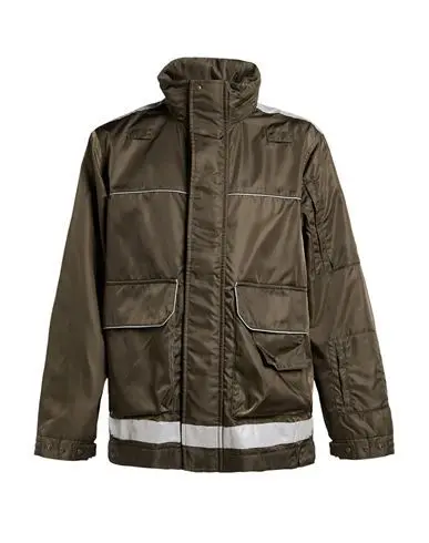 SPIEWAK Overcoat & Trench Coat Chocolate Size Nylon - Green