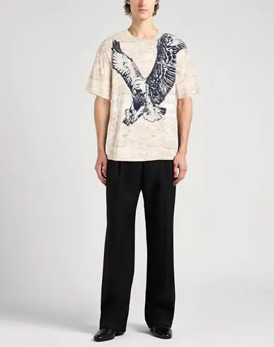 DIESEL® T-shirt Cream Size Cotton