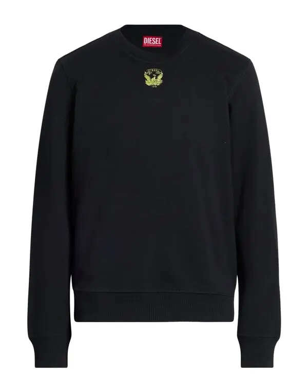 DIESEL® Sweatshirt Size Cotton, Polyester