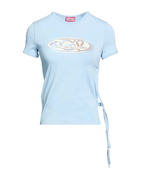 DIESEL® T-shirt Light Size Cotton, Elastane - Blue