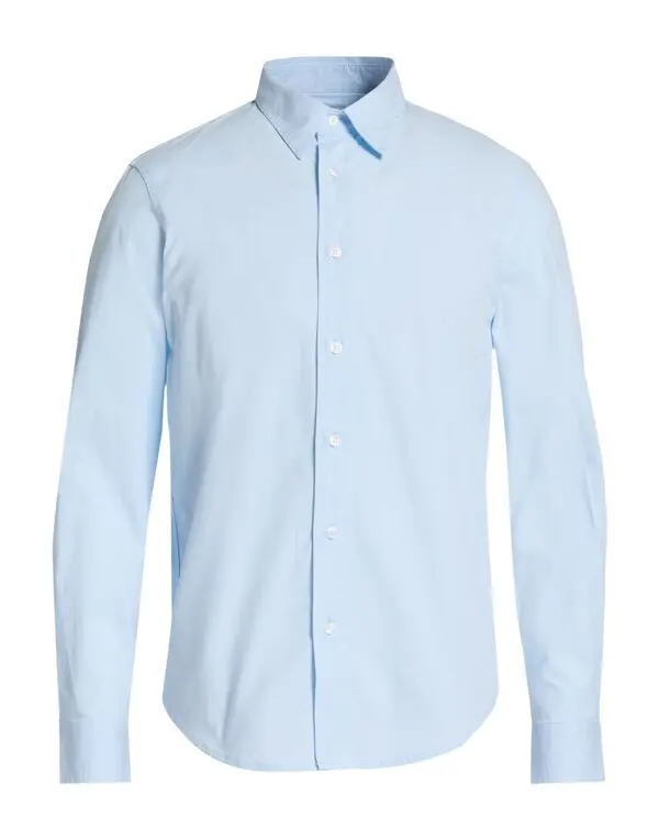 DIESEL® Shirt Size Cotton, Elastane - Sky Blue