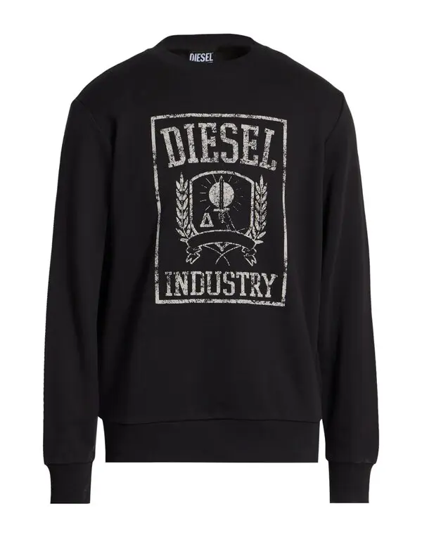 DIESEL® Sweatshirt Size Cotton - Black
