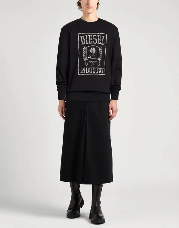 DIESEL® Sweatshirt Size Cotton - Black