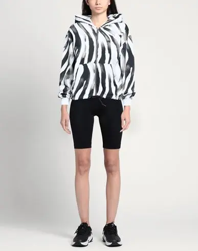 SHOE Zebra-print French Terry Hoodie