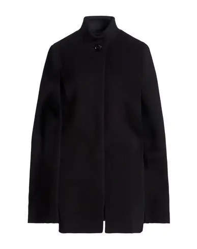Cinzia Rocca Cape Wool, Polyamide, Cashmere - Black