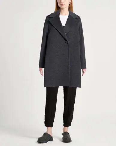 Cinzia Rocca Wool, Polyamide, And Cashmere Coat