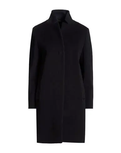 Cinzia Rocca Icons Coat Size Wool, Polyamide, Cashmere - Black