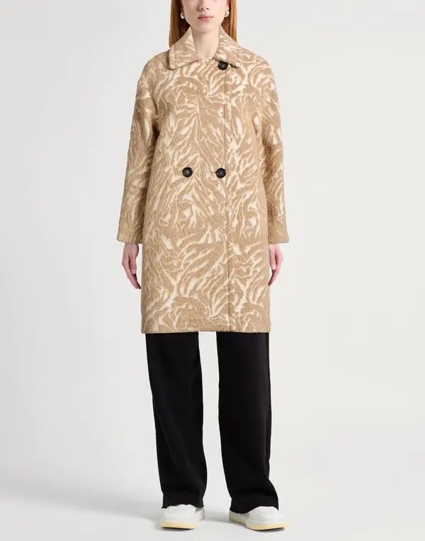 Cinzia Rocca Coat Size Cotton, Virgin Wool, Polyester, Alpaca Wool, Polyamide