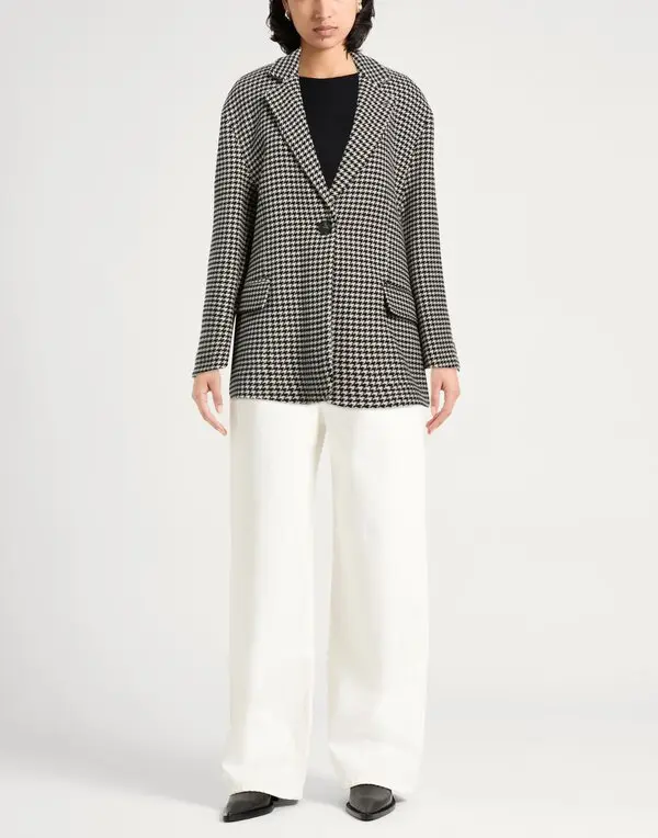 ANIYE BY Houndstooth Single-breasted Blazer