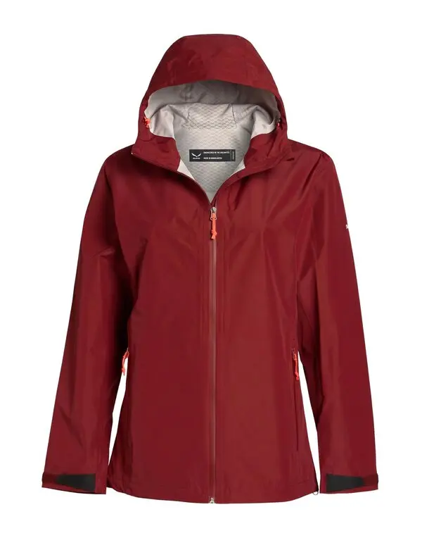 SALEWA Puez 2.5l Ptx Jacket Brick Size Recycled Polyester, Polyester