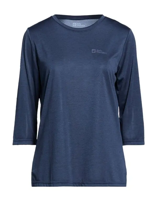 JACK WOLFSKIN T-shirt Midnight Size Polyester - Blue