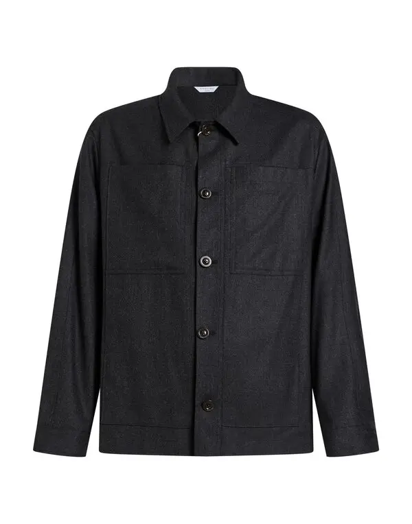 Boglioli Jacket Size Virgin Wool, Polyester, Elastane - Grey