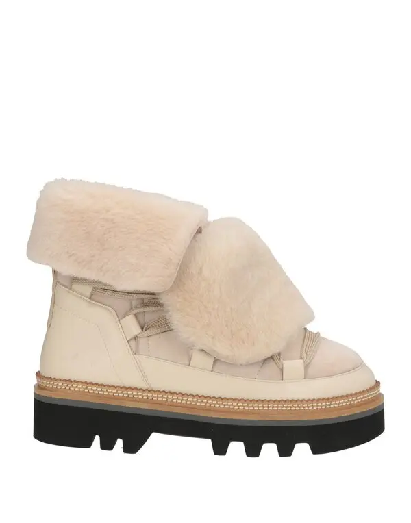 Hogan Ankle Boots Size Shearling