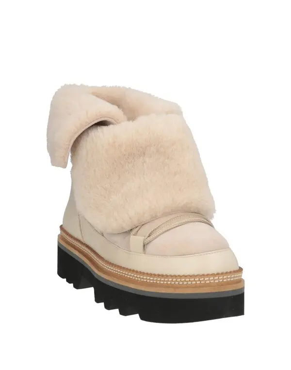 Hogan Ankle Boots Size Shearling