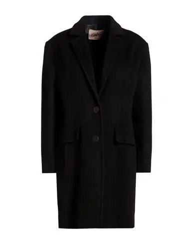 CARLA G. Coat Size Virgin Wool, Polyamide, Cashmere - Black