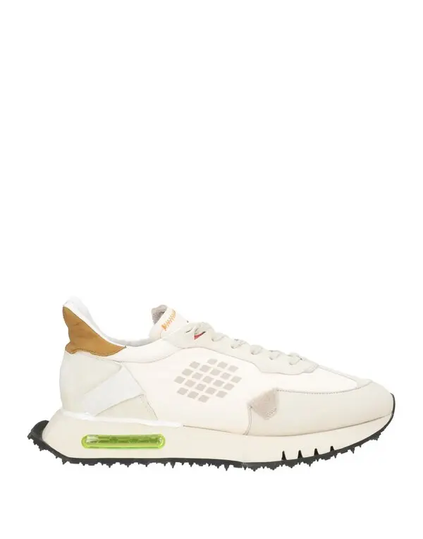 BEPOSITIVE Leather And Textile Fiber Sneakers