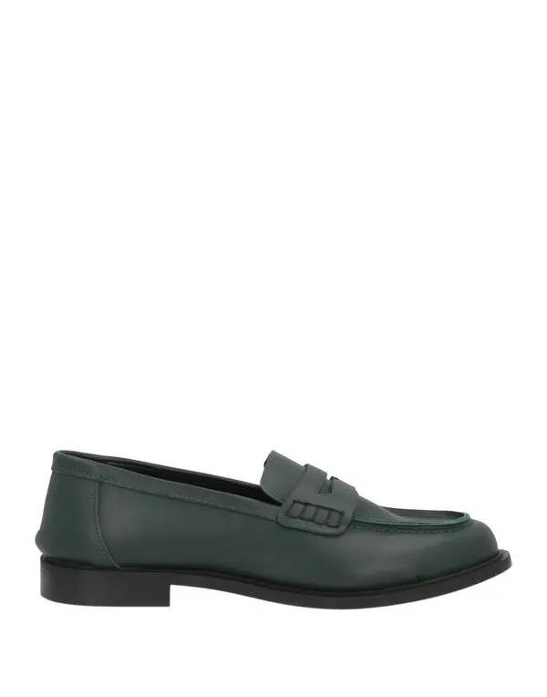 NILA & NILA Loafers Deep Teal Size Leather