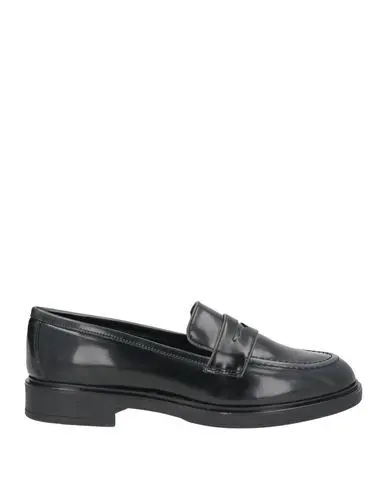 NILA & NILA Synthetic Material Penny Loafers - Black