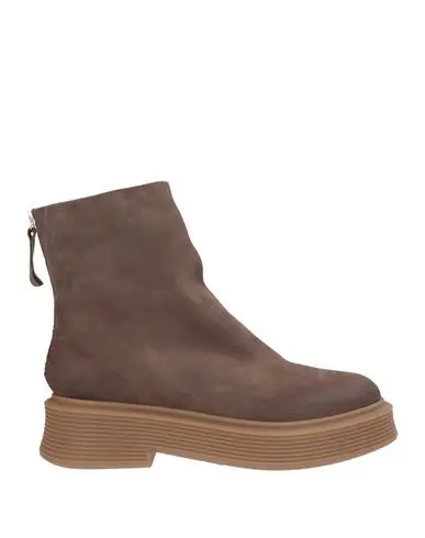 HALMANERA Ankle Boots Dark Size Leather