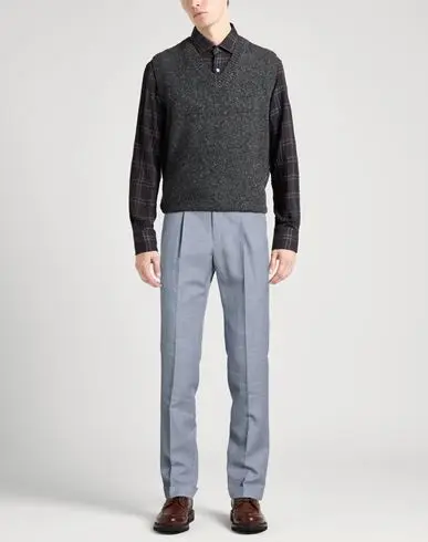 PT TORINO Pants Sky Size Virgin Wool, Linen