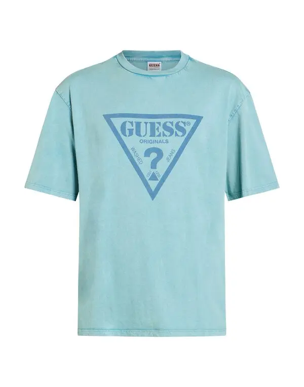Guess T-shirt Sky Size Cotton