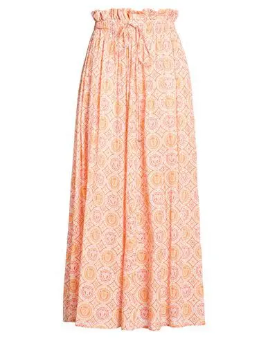 CONNOR & BLAKE Maxi Skirt Apricot Size Cotton - Orange