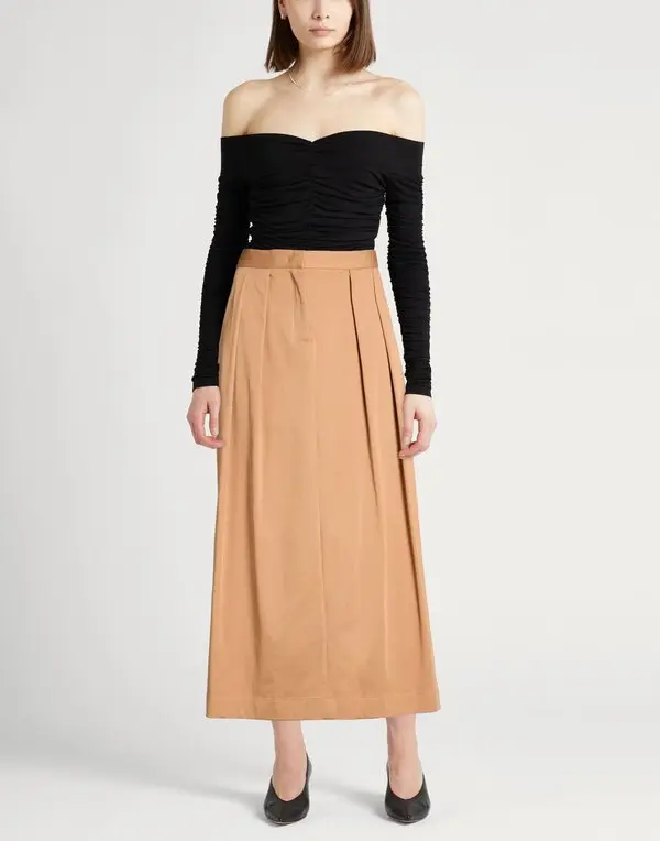 Fabiana Filippi Cotton Stretch Midi Skirt