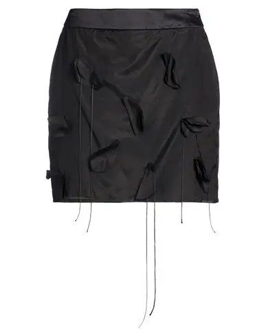 Peserico Mini Skirt Size Cotton, Silk, Elastane - Black