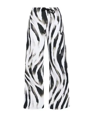 SHOE Cotton French Terry Track Pants With Drawstring Waist And Multicolor Print