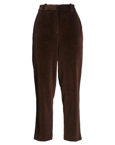 CIRCOLO 1901 Corduroy Tapered Trousers - Brown