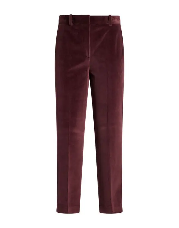 CIRCOLO 1901 Pants Burgundy Size Cotton, Polyester