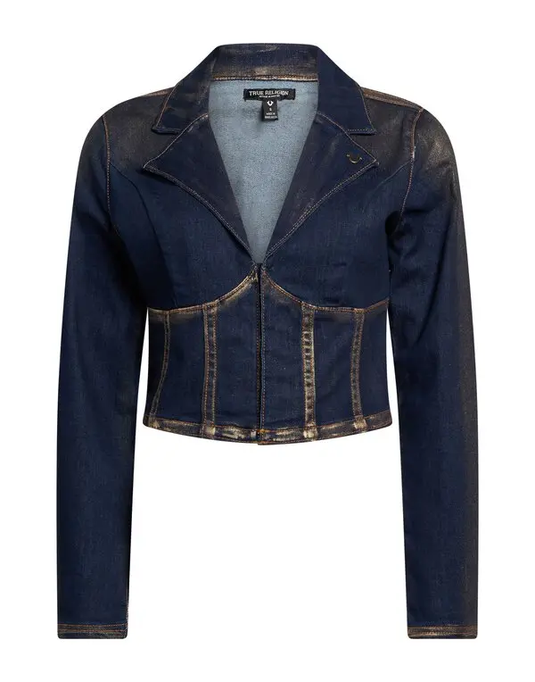 True Religion Top Size Cotton, Polyester, Viscose, Elastane