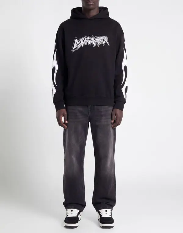 DISCLAIMER Sweatshirt Size Cotton - Black