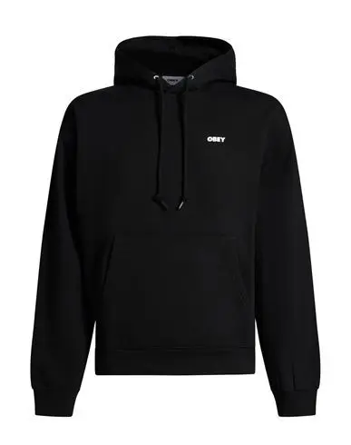 Obey Sweatshirt Size Cotton, Polyester - Black