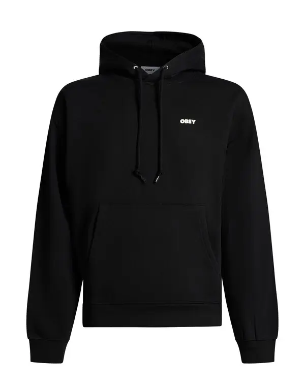 Obey Cotton Polyester Fleece Hoodie
