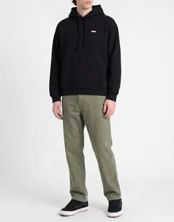 Obey Cotton Polyester Fleece Hoodie
