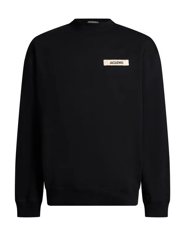 Jacquemus Sweatshirt Size Cotton - Black