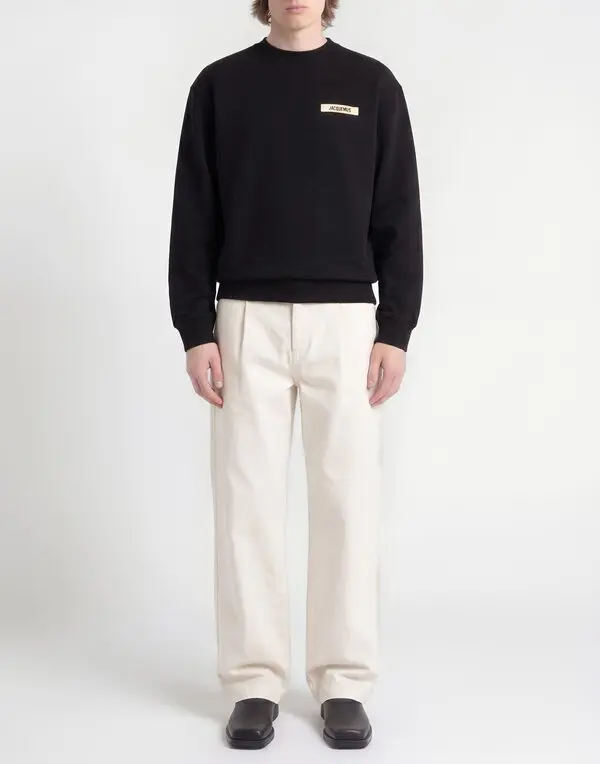 Jacquemus Sweatshirt Size Cotton - Black