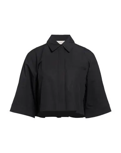 Agnona Cotton Poplin Shirt - Black