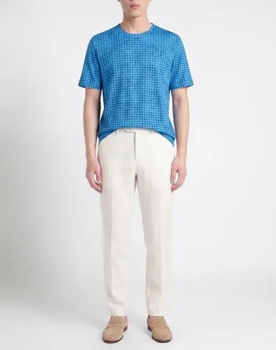 120% Lino T-shirt Azure Size Linen
