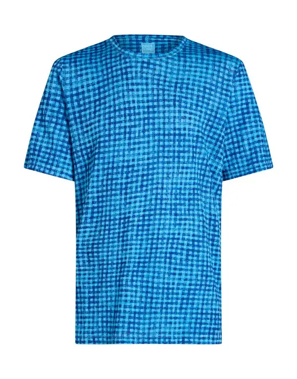 120% Lino T-shirt Azure Size Linen