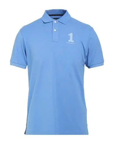 HACKETT Polo Shirt Size Cotton - Blue