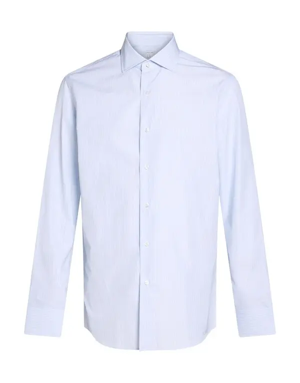 Caruso Shirt Sky Size Cotton