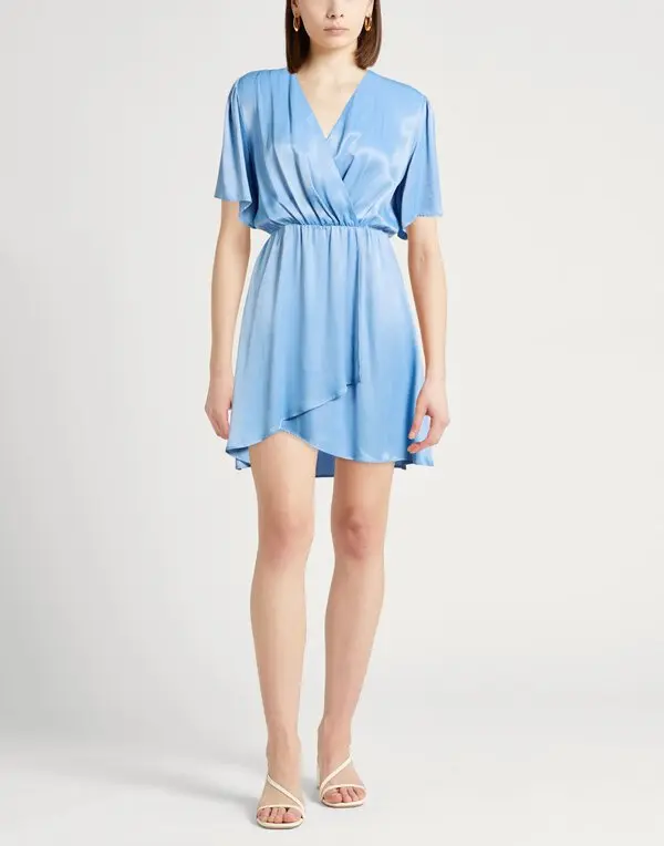 Liu Jo Mini Dress Sky Viscose