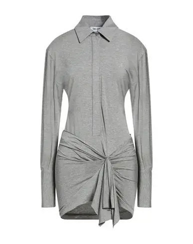 Attico Mini Dress Size Viscose, Elastane - Grey