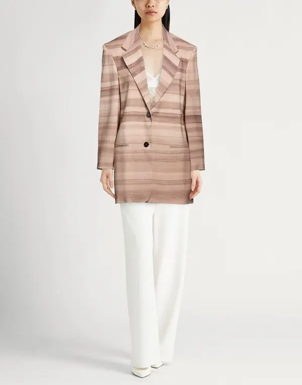 ALYSI Blazer Antique Rose Size Virgin Wool