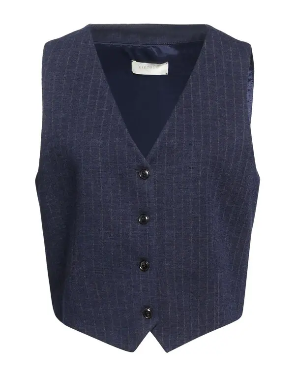 CIRCOLO 1901 Tailored Vest Size Virgin Wool, Cotton, Polyester