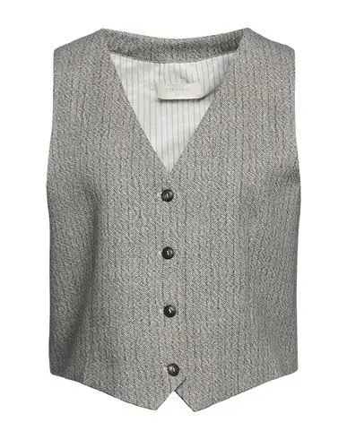 CIRCOLO 1901 Tailored Vest Size Cotton, Elastane - Grey